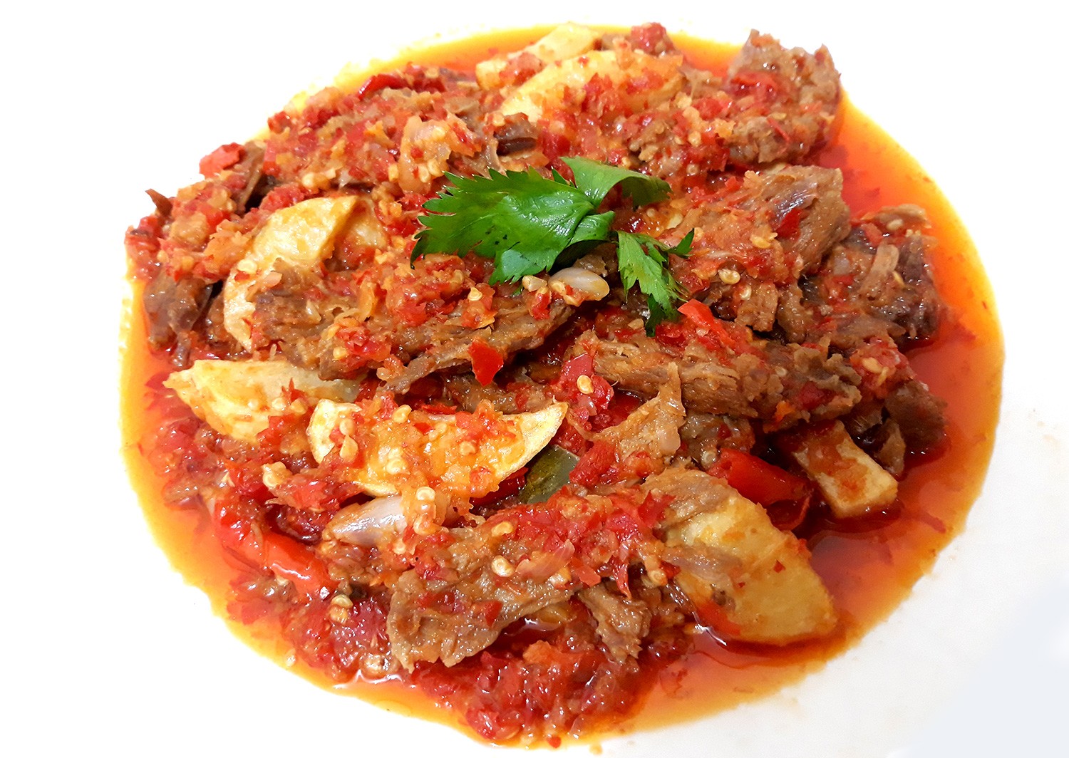 Resep Dendeng Balado Pagi Sore Masakan Berlada